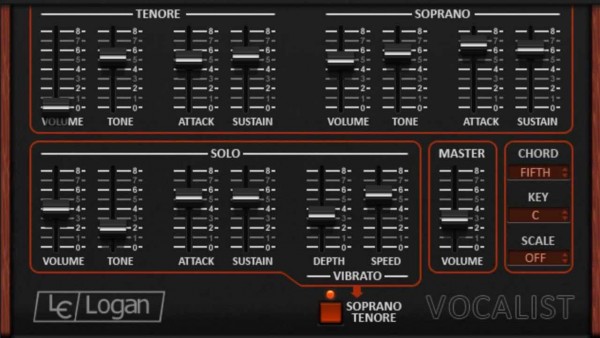 Synth Magic Logan Vocalist, instrumento para Kontakt basado en un ...